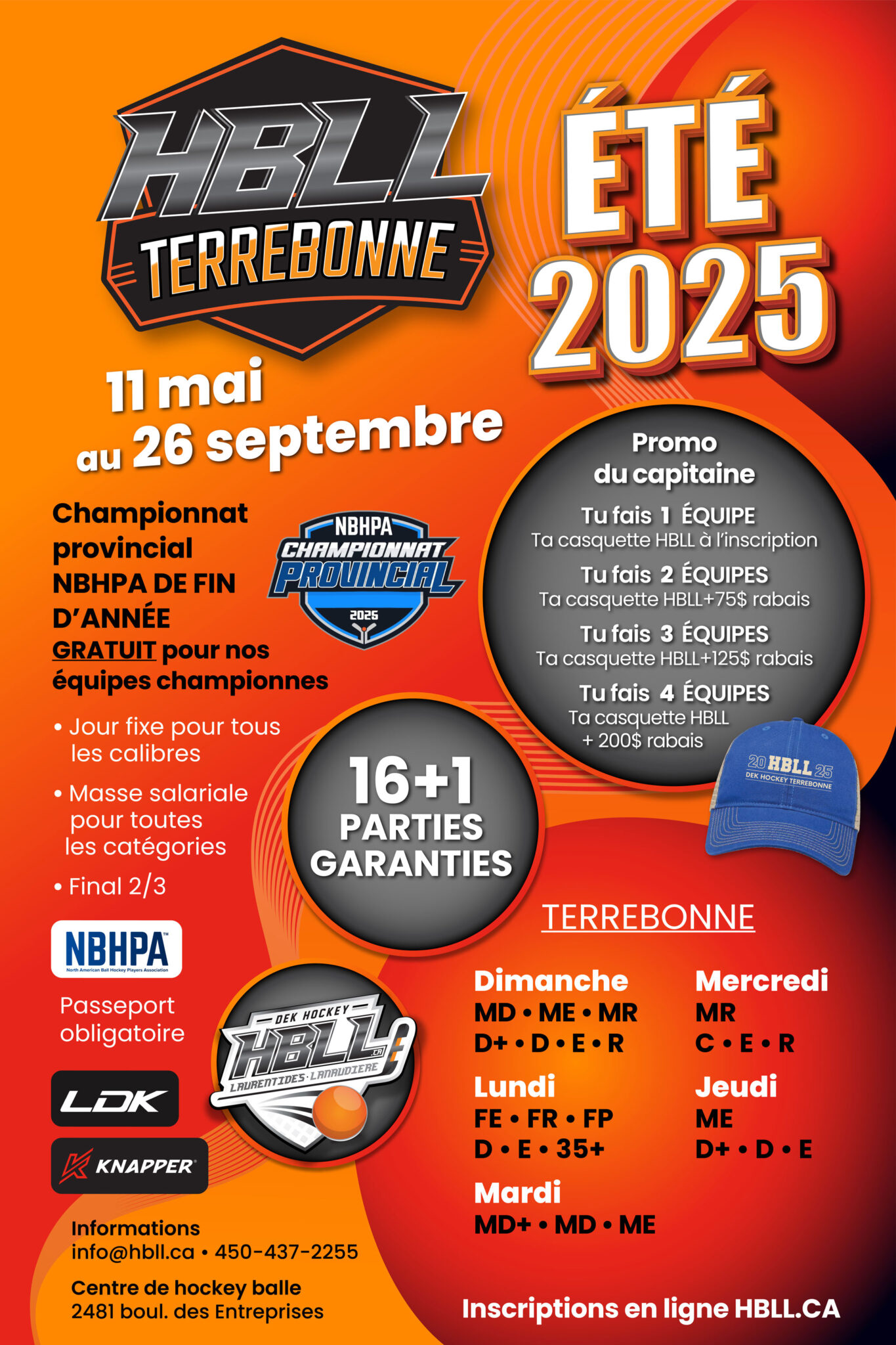 HBLL Terrebonne – HBLL Terrebonne